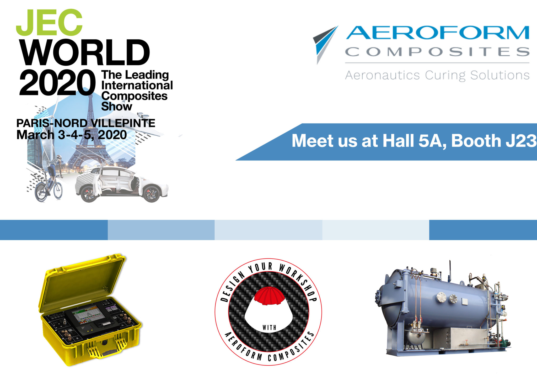 Jec World 2020 : le premier évenement dédié à l'industrie des composites